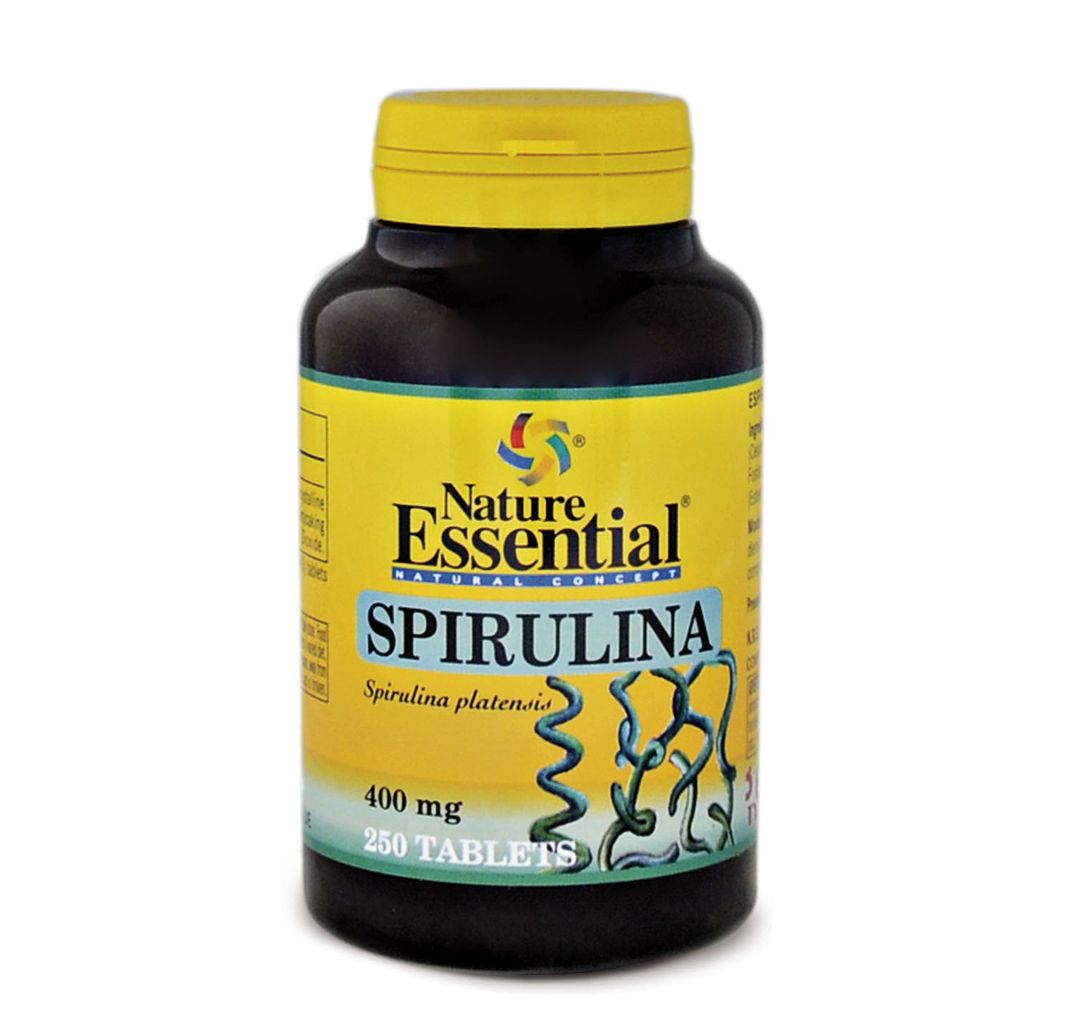 ESPIRULINA 400 mg 250 Tabletas - Naturlider